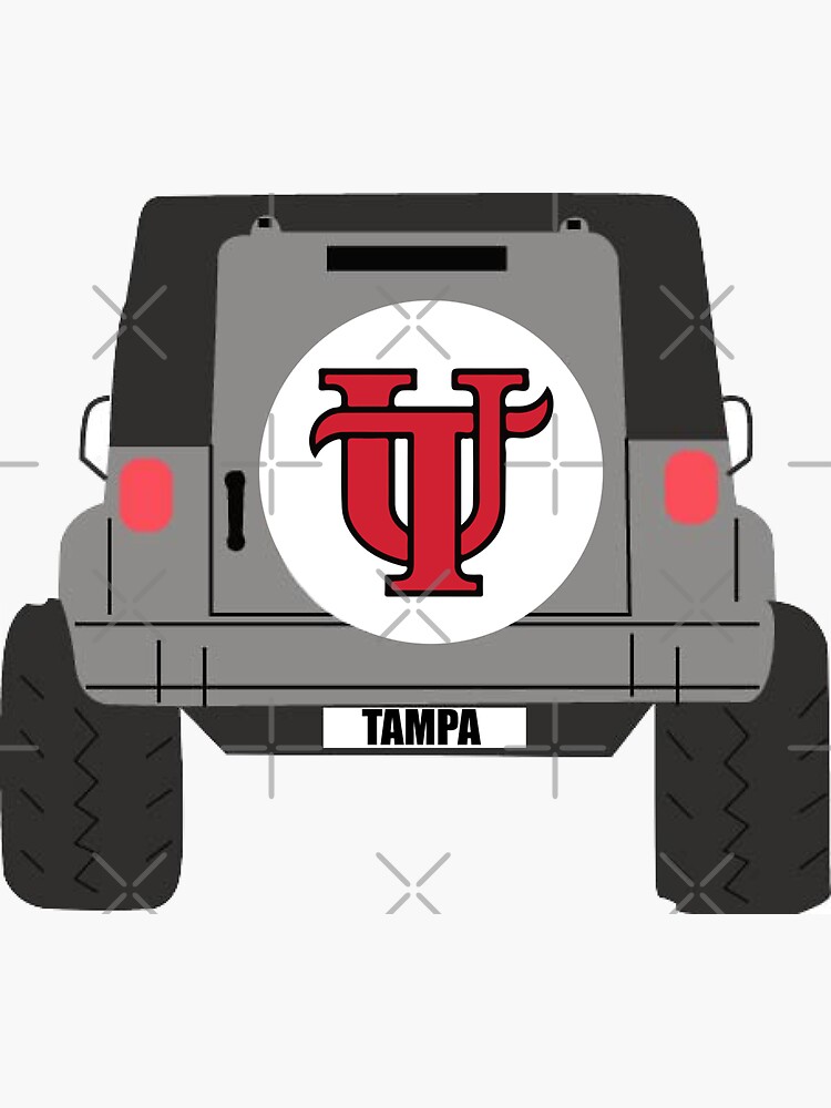 "utampa car design" Sticker by designs-hj | Redbubble