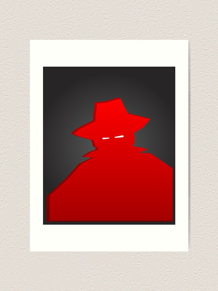 "Red Menace Clean 3D Material Design" Art Print for Sale by Aa-ratha ...