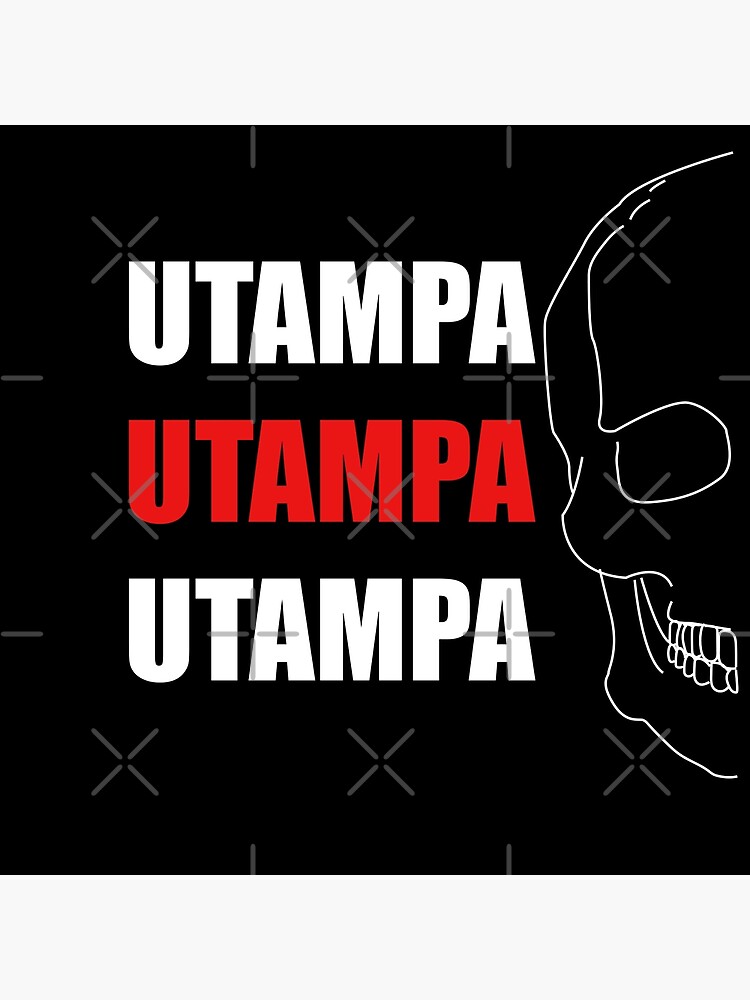 "utampa skull design" Poster by designs-hj | Redbubble