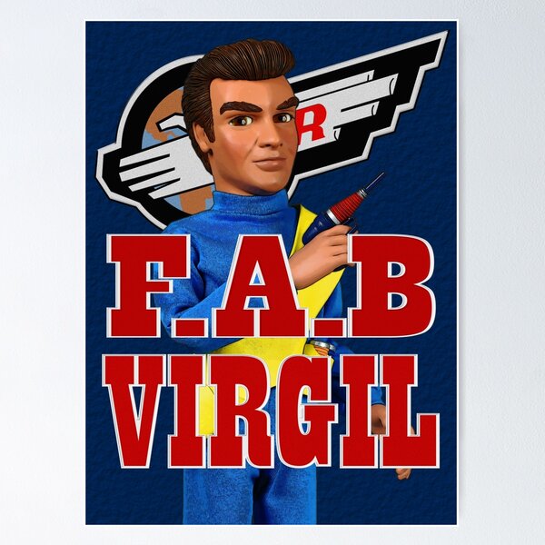 "F.A.B. VIRGIL" Poster for Sale by PapaSquatch | Redbubble