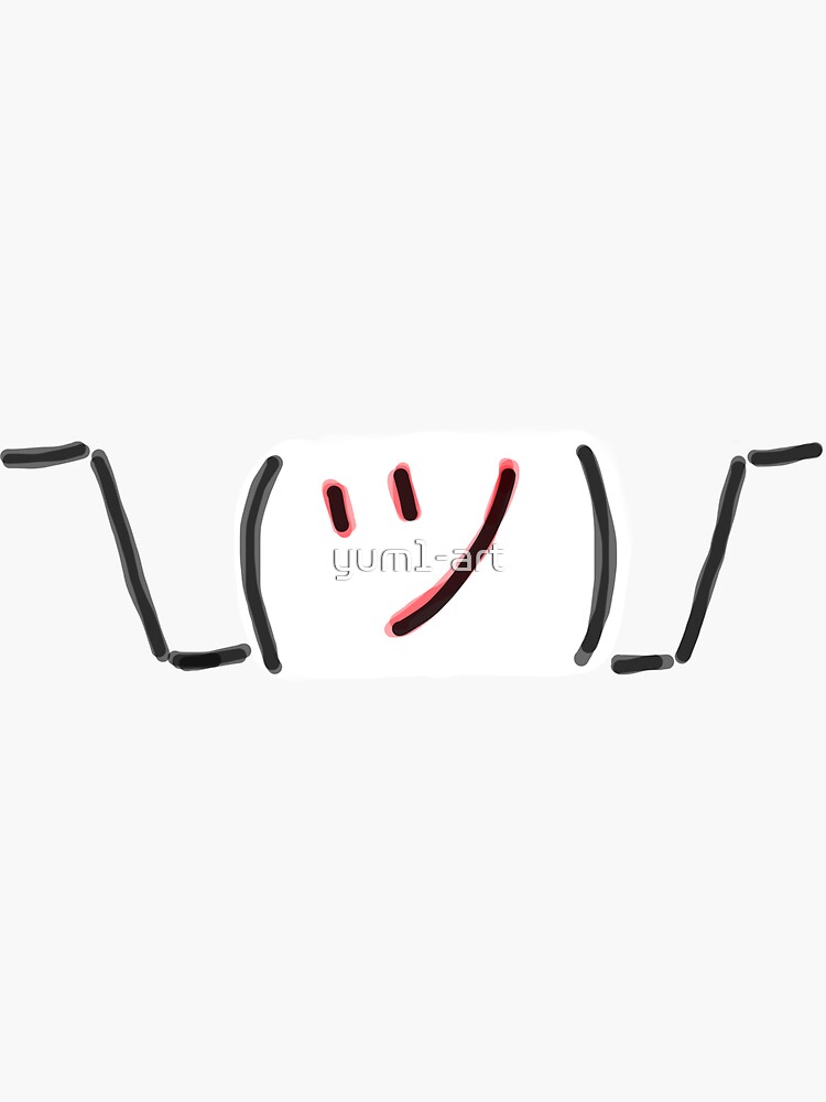 "Shrugging emoji" Sticker by yum1-art | Redbubble