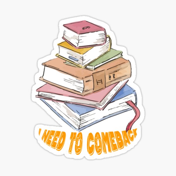 "i need to comeback" Sticker by leutiano | Redbubble