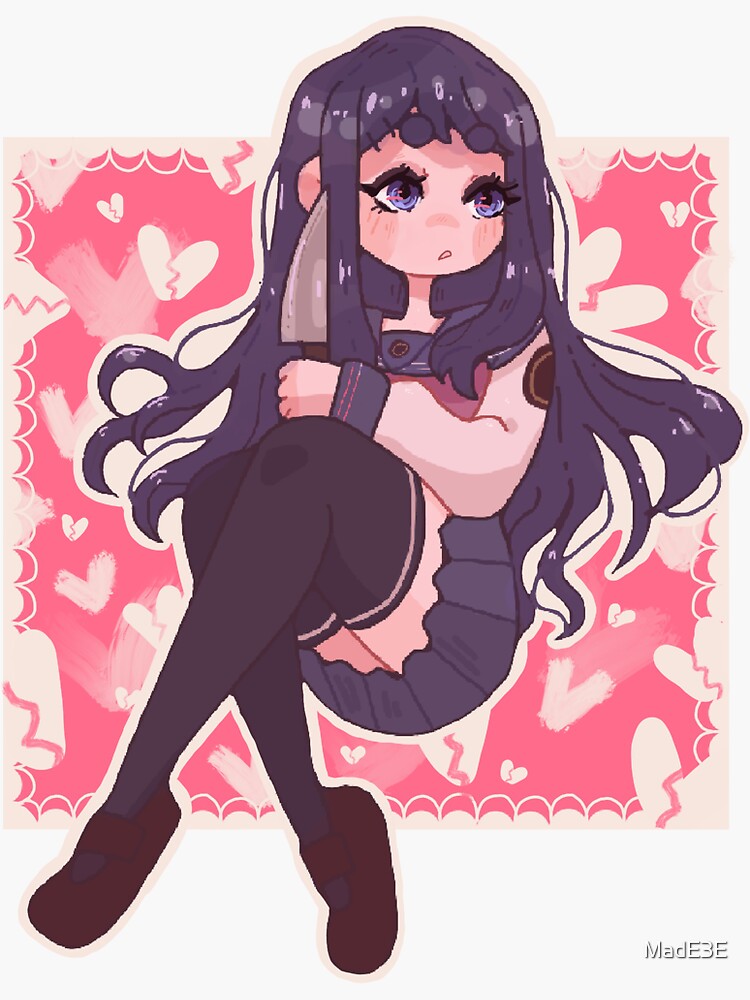 "Sayaka Maizono" Sticker for Sale by MadE3E | Redbubble