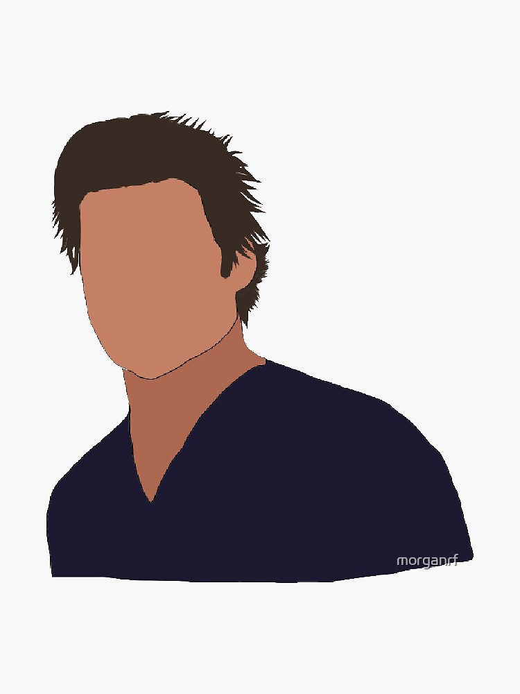 "derek shepherd" Sticker for Sale by morganrf | Redbubble