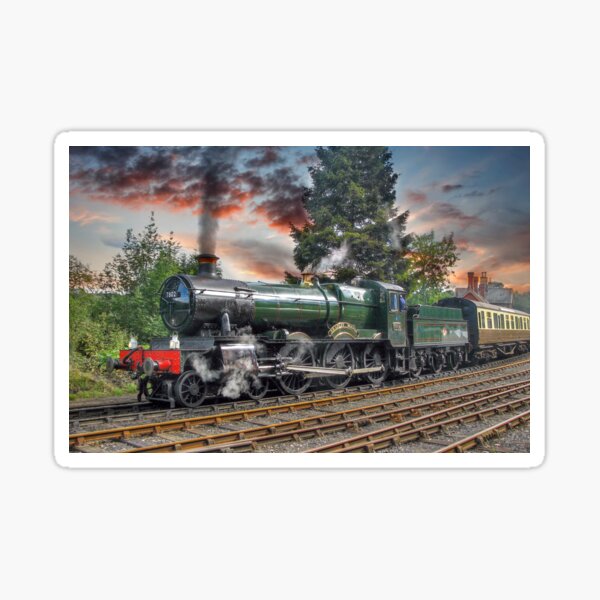 "GWR Bradley Manor" Sticker for Sale by SteveHClark | Redbubble