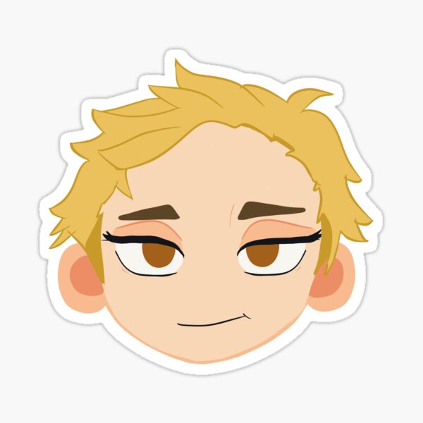 Miya Atsumu Chibi Sticker Sticker For Sale By Camcamchong Redbubble