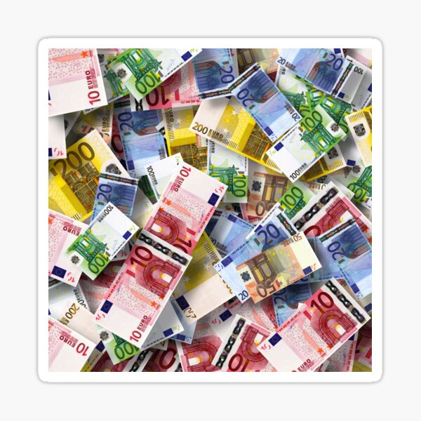 "EUROS" Sticker by planetterra | Redbubble