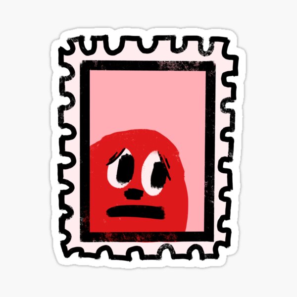 "Sad Stamp :(" Sticker for Sale by jellodemon | Redbubble