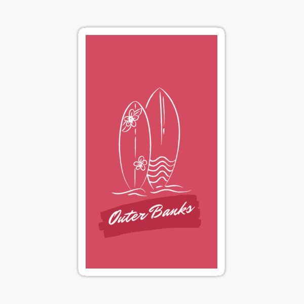 "Outer banks Netflix obx Pogue life sticker pack JJ John B Sara Sarah ...