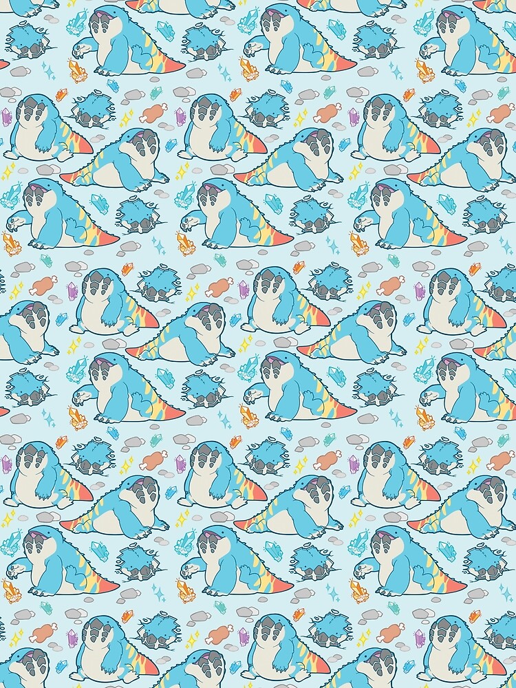 "Dodogama Party Pattern (Pastel Blue)" T-shirt for Sale by tojothethief ...