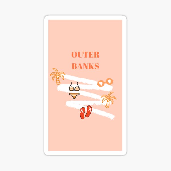 "Outer banks Netflix obx Pogue life sticker pack JJ John B Sara Sarah ...