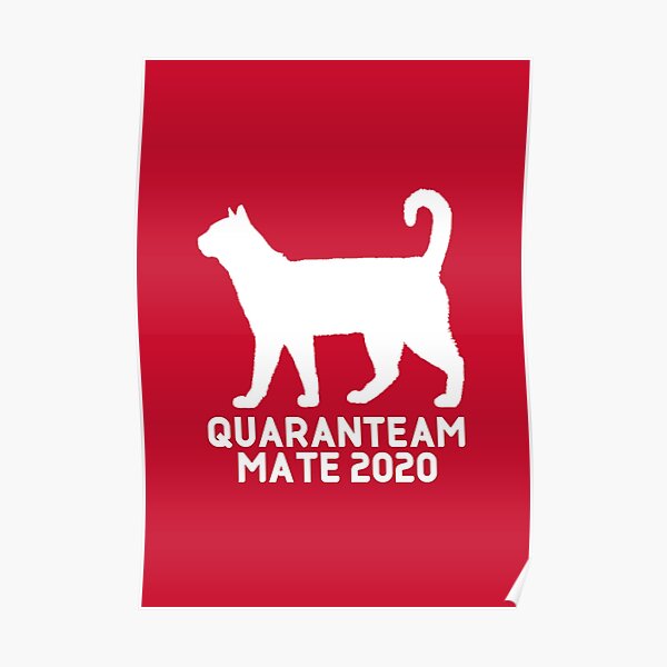 "Quaranteam Mate Quarantine Mate #02" Poster for Sale by SalahBlt ...