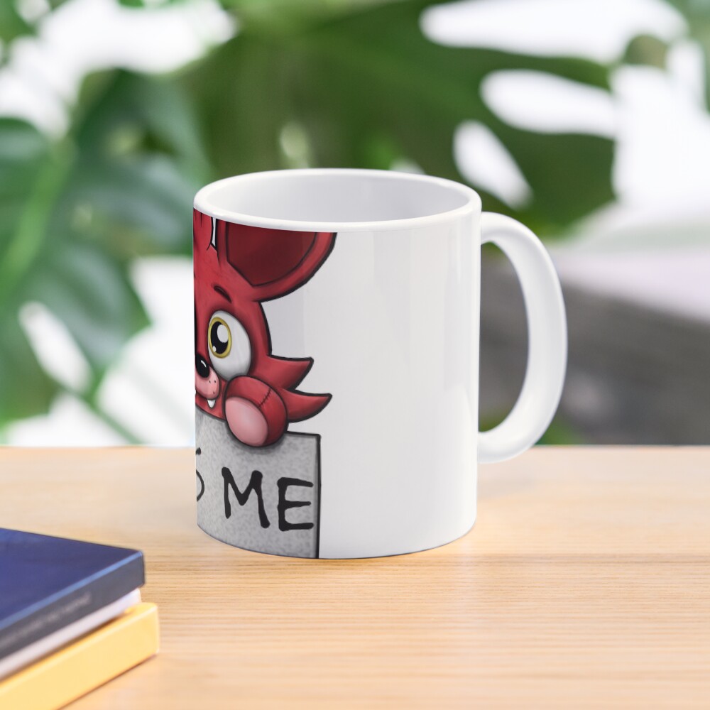 "FNAF Plush Foxy" Mug by Amberlea-draws | Redbubble