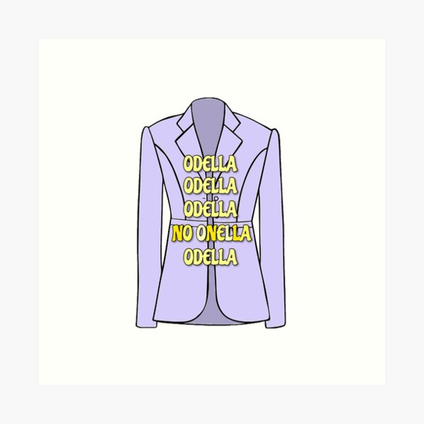"Harry Styles Quote "ODELLA, ODELLA, ODELLA, NO ONELLA, ODELLA"" Art ...