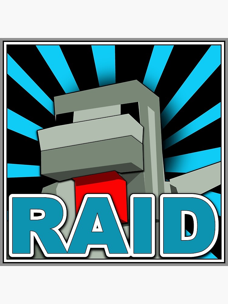 "'RAID' Twitch Emote" Poster by JackelWolf | Redbubble