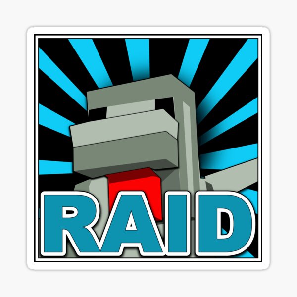 "'RAID' Twitch Emote" Sticker for Sale by JackelWolf | Redbubble
