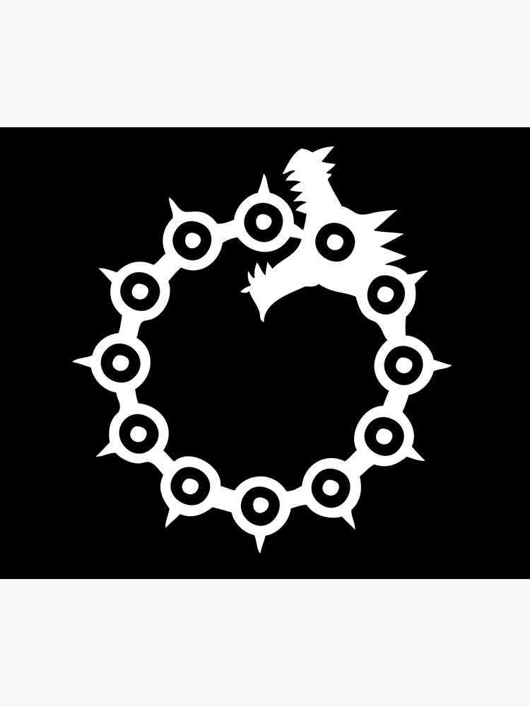 "The Seven Deadly Sins - The Dragon Sin of Wrath (White)" Travel Coffee ...