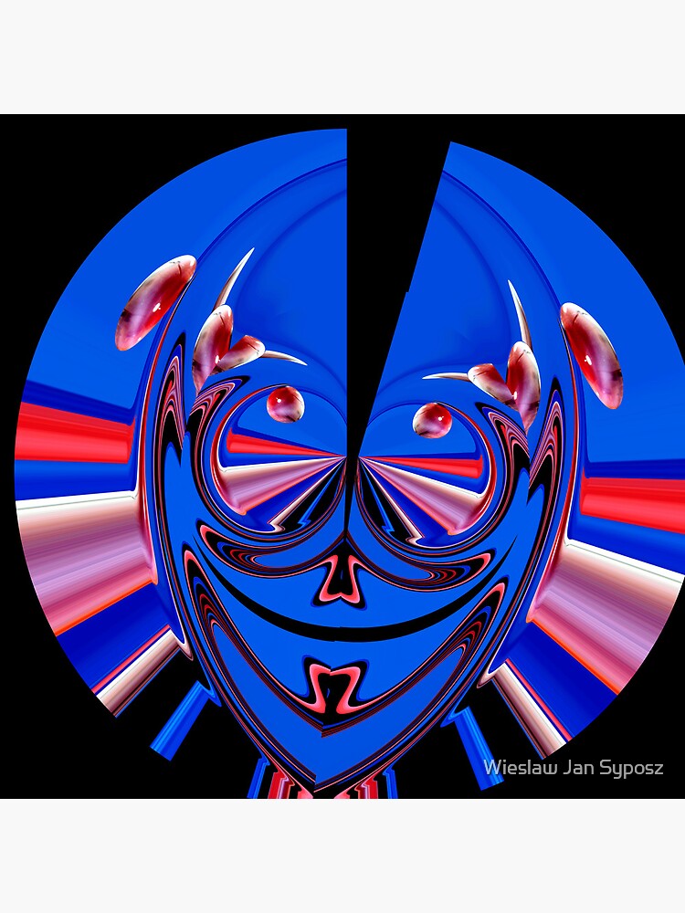 "psychedelic split open" Poster by yesdigiterarte | Redbubble