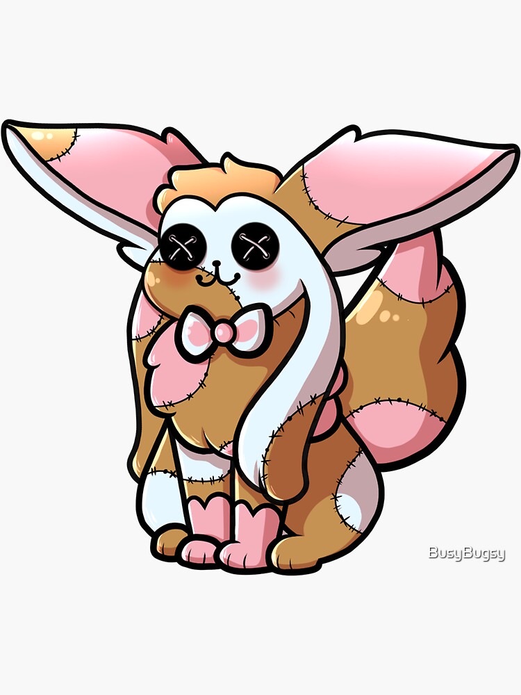 "Spookymon!" Sticker for Sale by BusyBugsy | Redbubble
