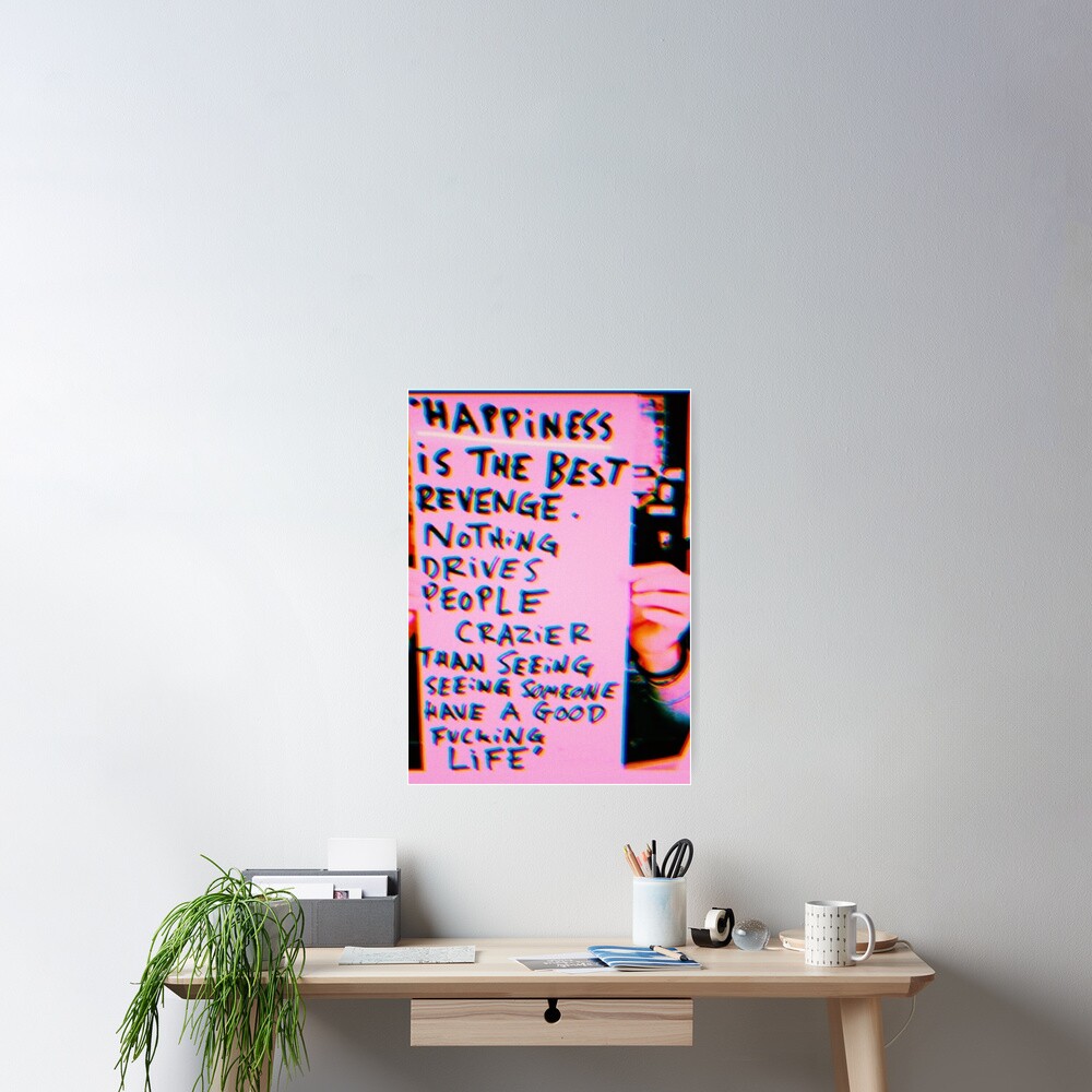 "pink vsco quotes" Poster for Sale by Bixchurse | Redbubble