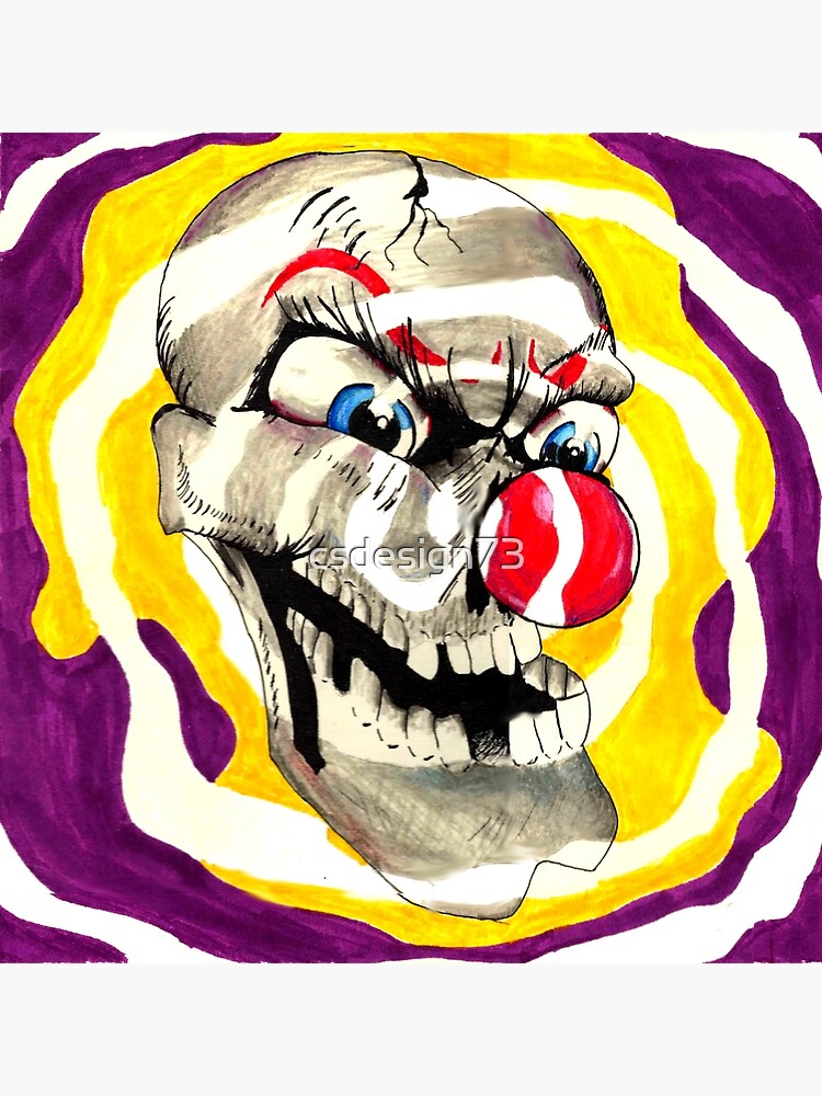 "Psycho Skull" Poster by csdesign73 | Redbubble
