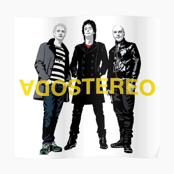 "soda Stereo" Poster for Sale by SAUHER | Redbubble
