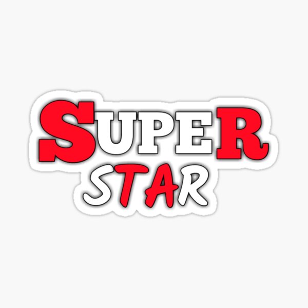 "Supper Star Nation" Sticker by MostOriginal | Redbubble
