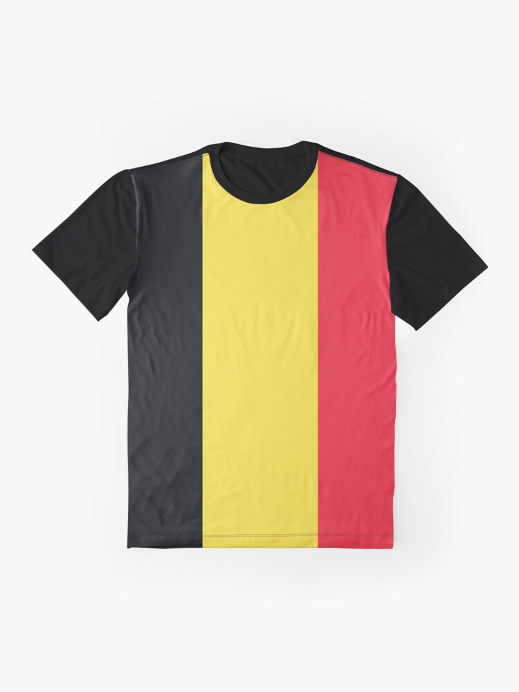 "Belgium Flag" T-shirt for Sale by stoopiditees | Redbubble | belgium ...