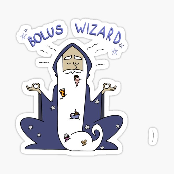 "Bolus Wizard" Sticker for Sale by bellabeauxpeep | Redbubble