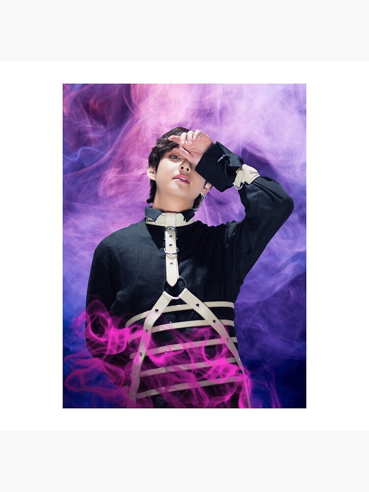 "BTS V smoke" Poster for Sale by brookbrook95 | Redbubble