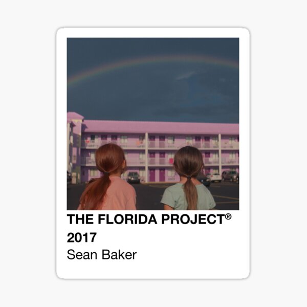"the florida project pantone" Sticker for Sale by clairedota | Redbubble