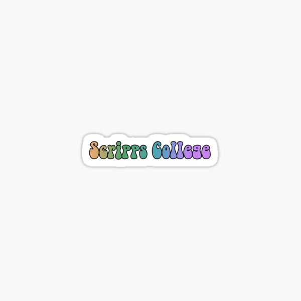 "Scripps College" Sticker for Sale by 7stickers | Redbubble