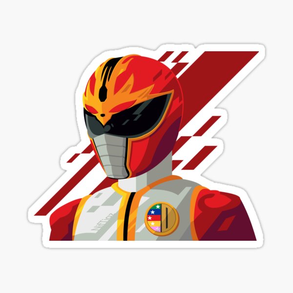 "Lightning Collection RyuuRanger" Sticker for Sale by NifTiaz | Redbubble