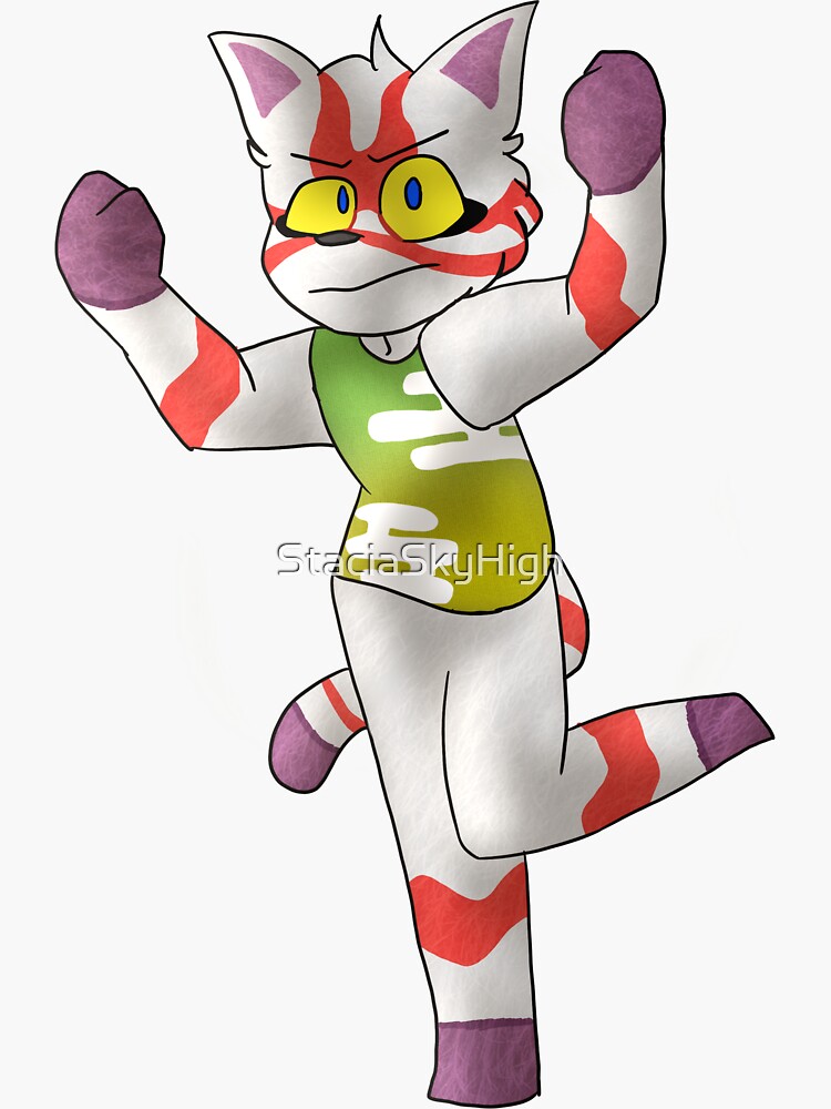 "ACNH Kabuki sticker" Sticker for Sale by StaciaSkyHigh | Redbubble