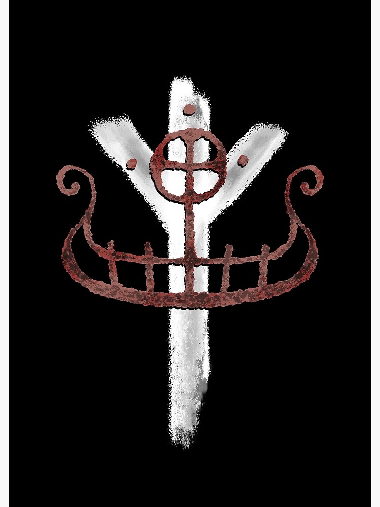 "Ancient Norse Sun Boat with Algiz rune" Art Print by FaunOfTheLake ...