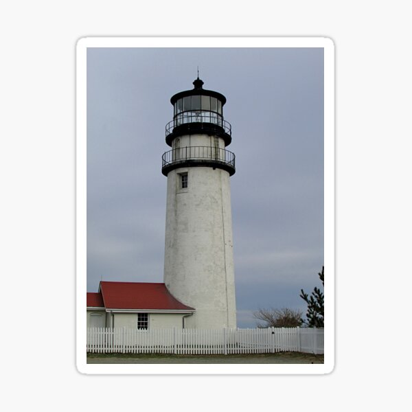 "Cape Cod Light" Sticker for Sale by backyardwonders | Redbubble