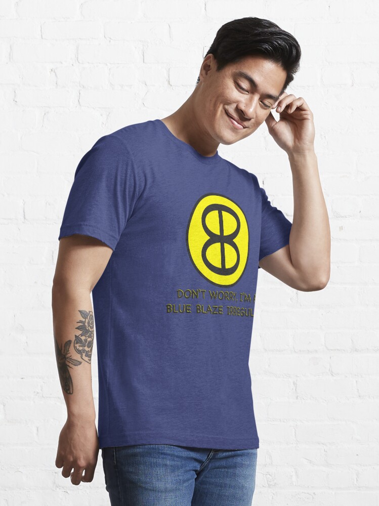 "Blue Blaze Irregular" T-shirt for Sale by MTKlima | Redbubble ...