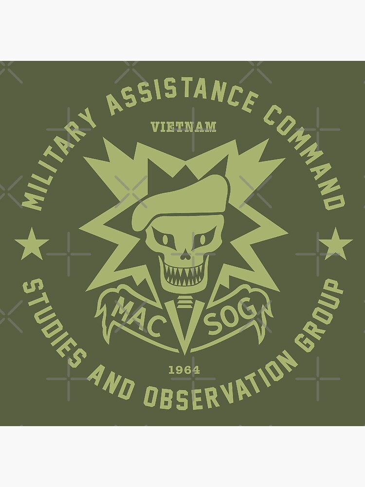 "MACV-SOG" Poster for Sale by fareast | Redbubble