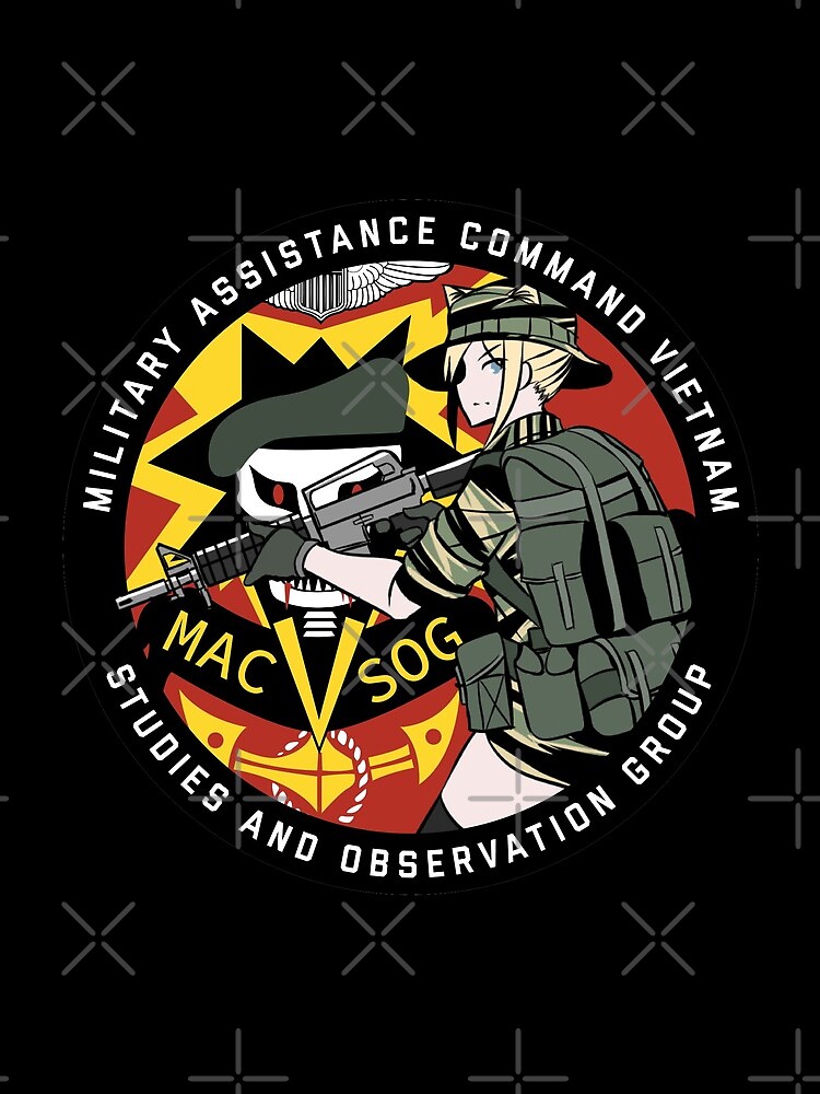 "MACV-SOG Girl Vietnam" Drawstring Bag for Sale by fareast | Redbubble