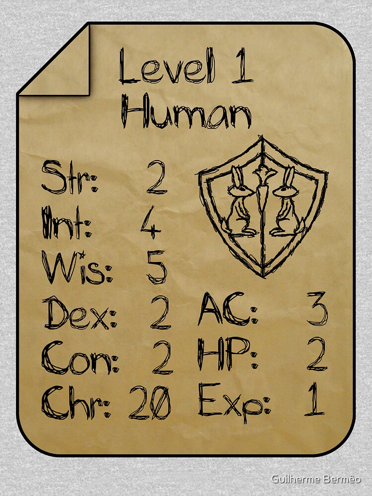 "Level 1 - Human [only for Nerd Babies]" T-shirt for Sale by GMBermeo ...