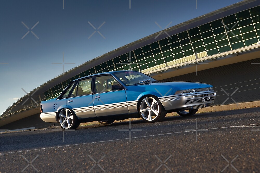 "Blue Holden Commodore VL Turbo" by John Jovic | Redbubble