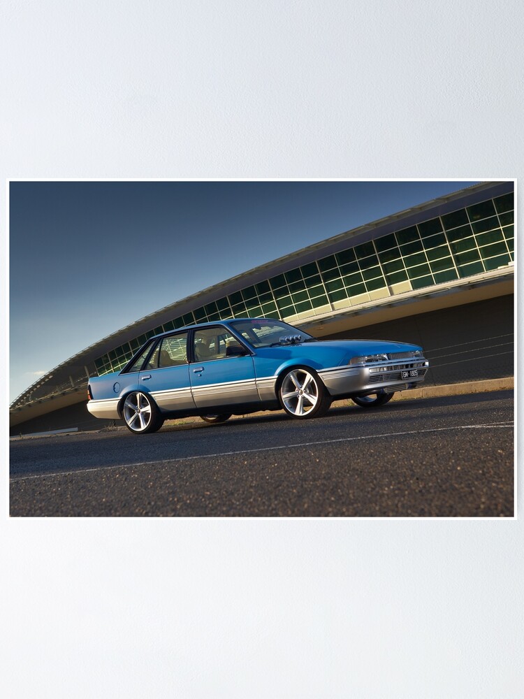 "Blue Holden Commodore VL Turbo" Poster by jjphoto | Redbubble