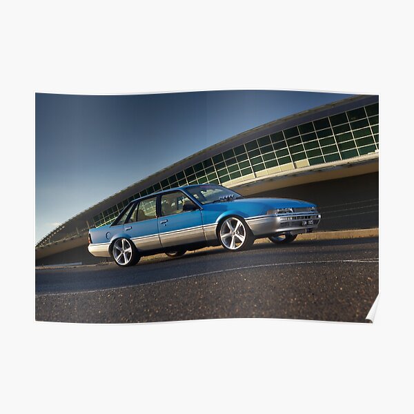 "Blue Holden Commodore VL Turbo" Poster by jjphoto | Redbubble