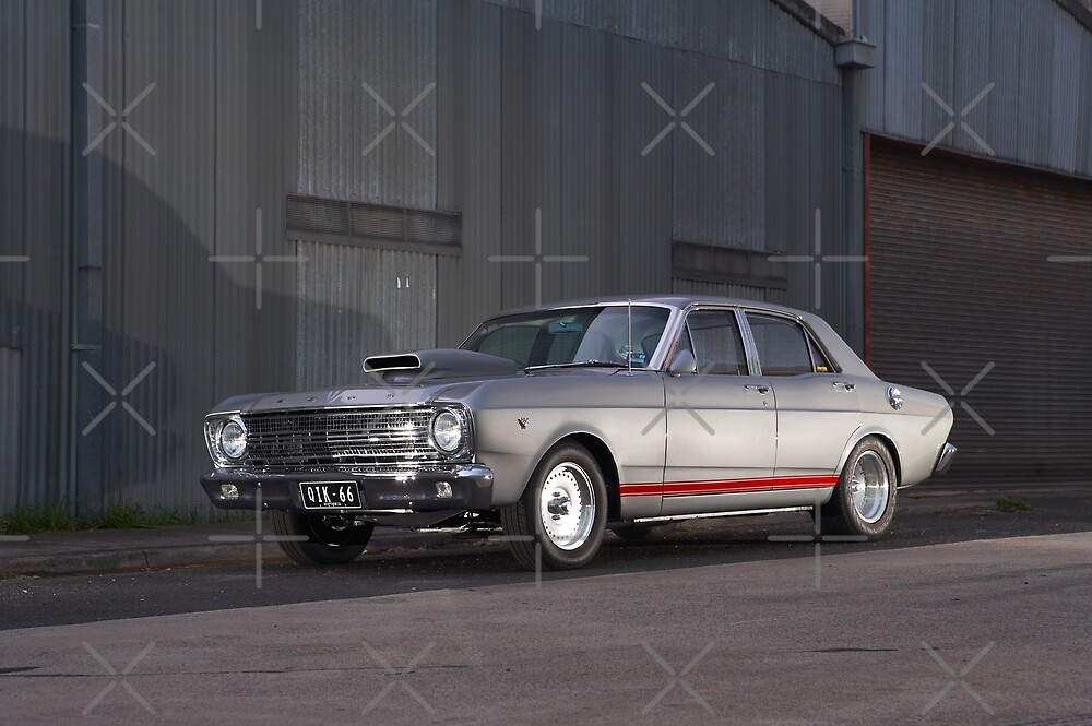 "Ford XR Falcon" by John Jovic | Redbubble