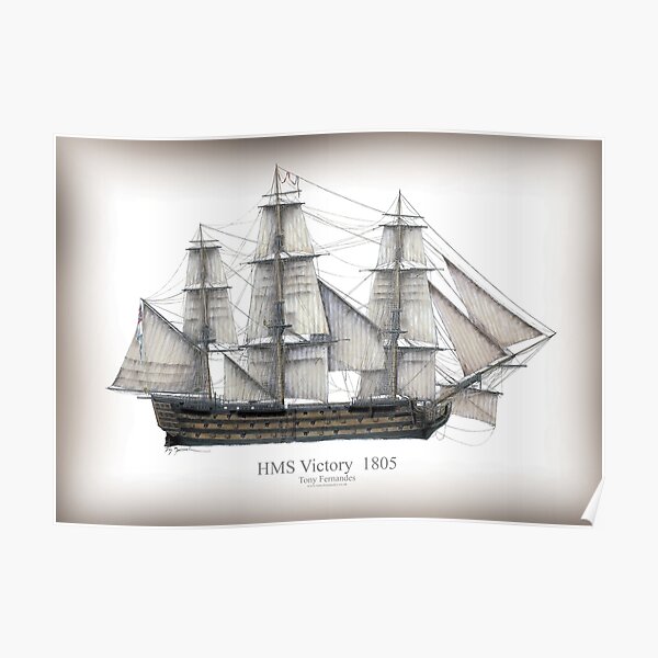 Hms Victory Posters | Redbubble