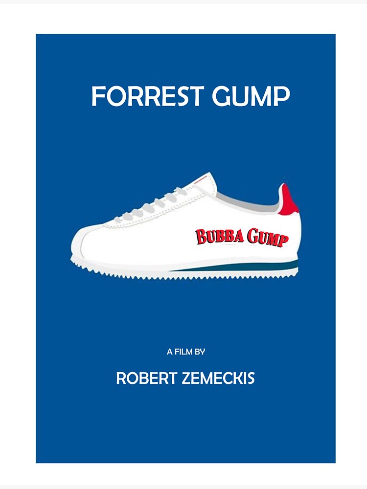 "FORREST GUMP AESTHETIC MOVIE POSTER" Sticker for Sale by minipabloxd1 ...