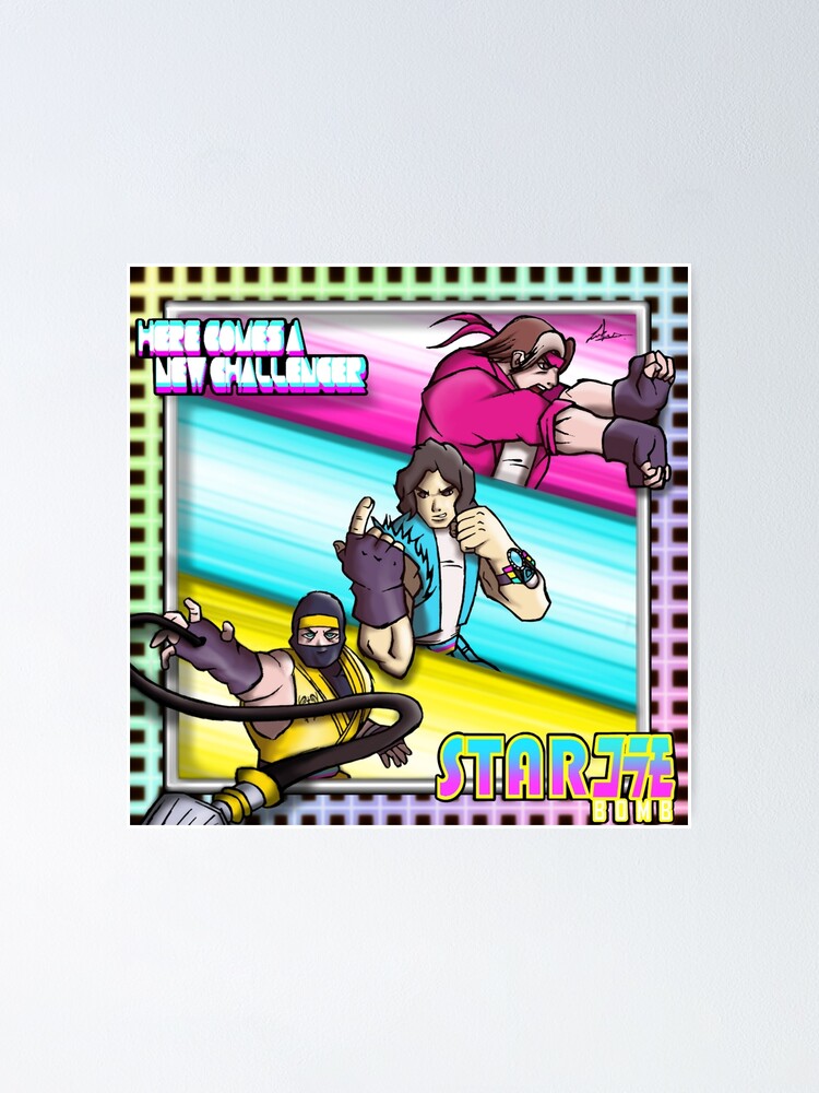 "Starbomb Ninja Brian Egoraptor Danny Sexbang" Poster by LuisIPT ...