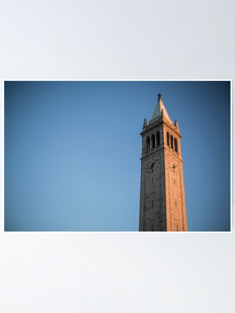 "Campanile in UC Berkeley" Poster by jttw | Redbubble