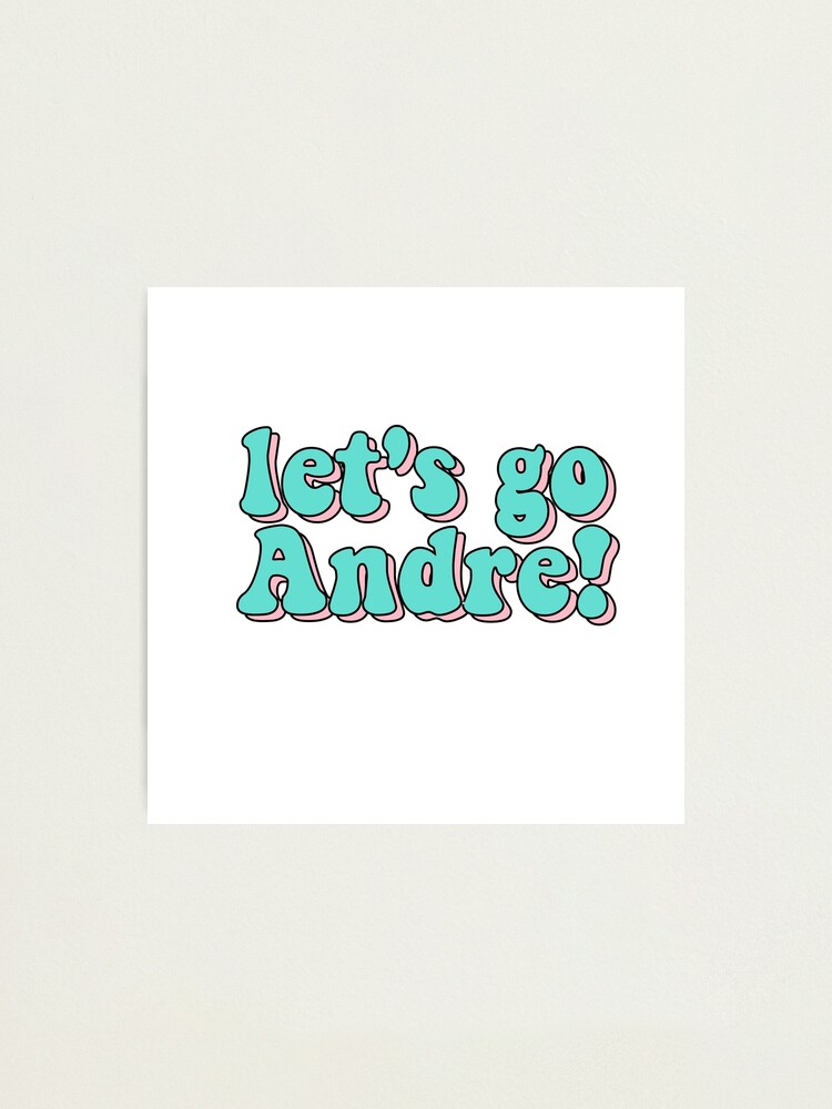 "Let's go Andre | Tik Tok | Victorius | Meme" Photographic Print for ...