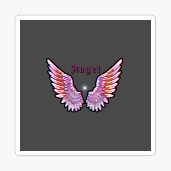 "Small gift angel" Sticker by LADIESandWOMEN | Redbubble